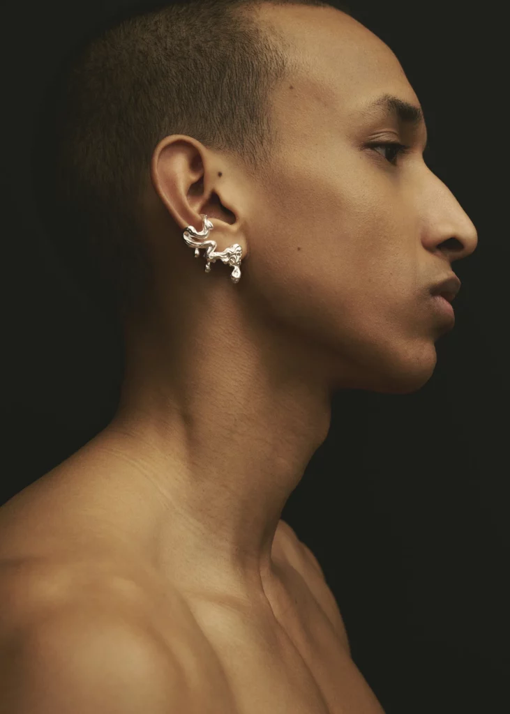 Umor Ear Climber - Silver - Louis Abel