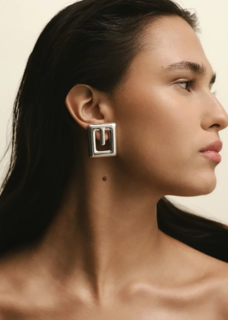 Zona Earrings - Silver - Louis Abel